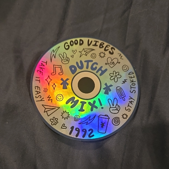 Dutch Bros | Other | Dutch Bros Good Vibes Mix Cd With Rainbow Graphics ...